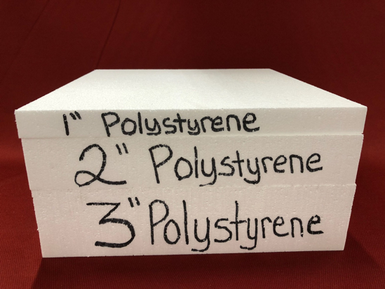 1.5 lb Carving Polystyrene - Sheet Size 32" X 48" | Foam n More ...